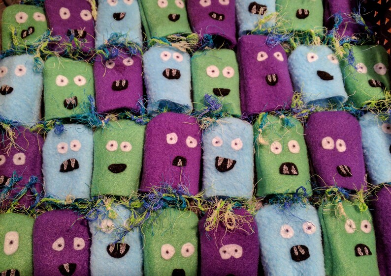 Fuzzy Fingers Finger Puppets 3 Pack - Etsy