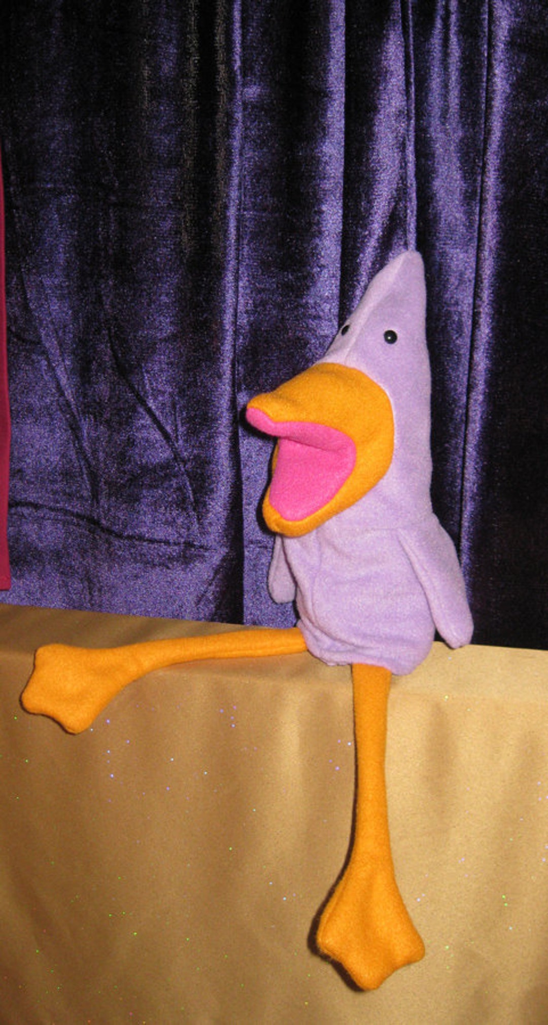 Purple Gwak Puppet - Etsy