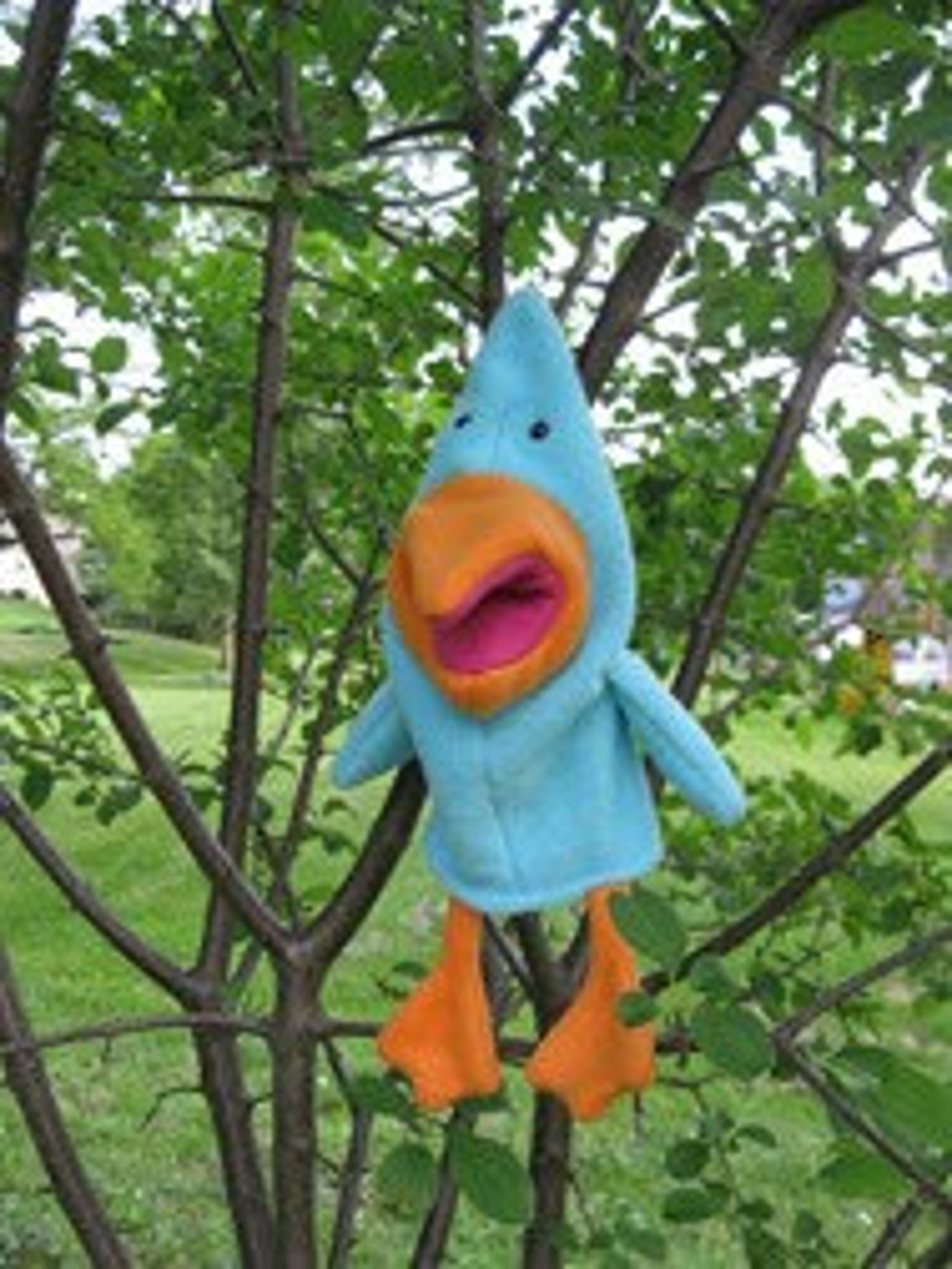 Aqua Gwak Puppet | Etsy