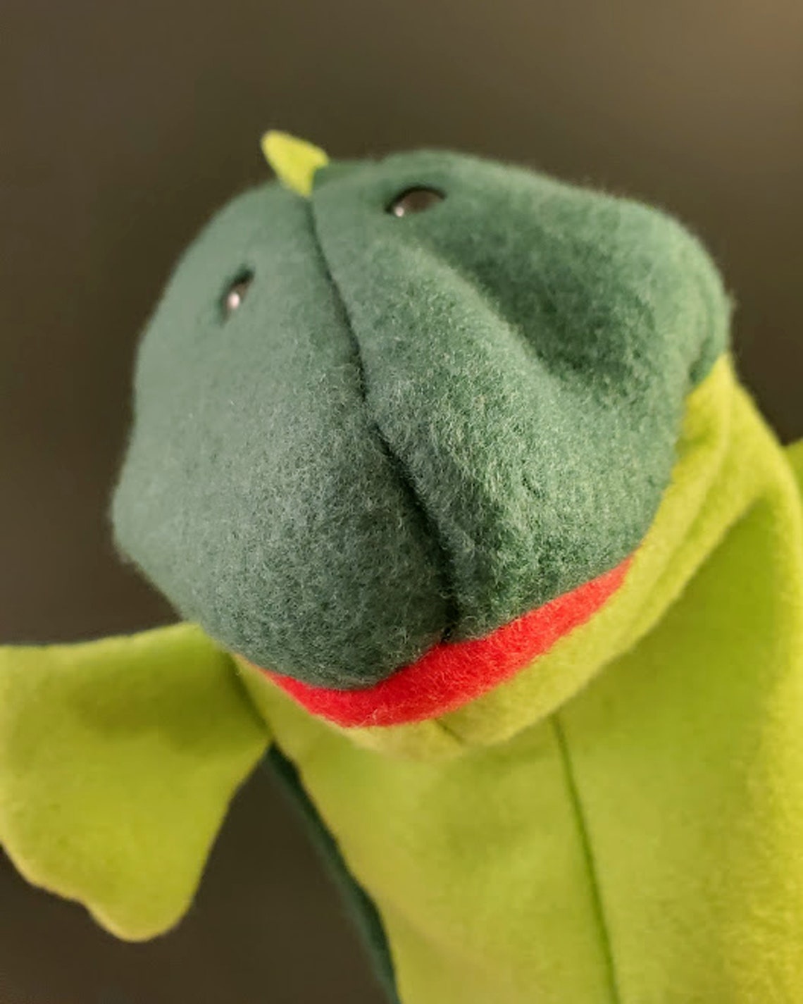 Green Snarf Puppet - Etsy