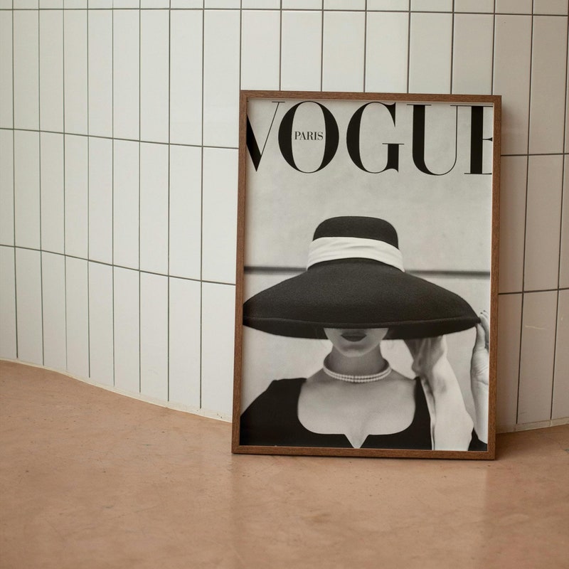 Vogue Cover Poster - Etsy