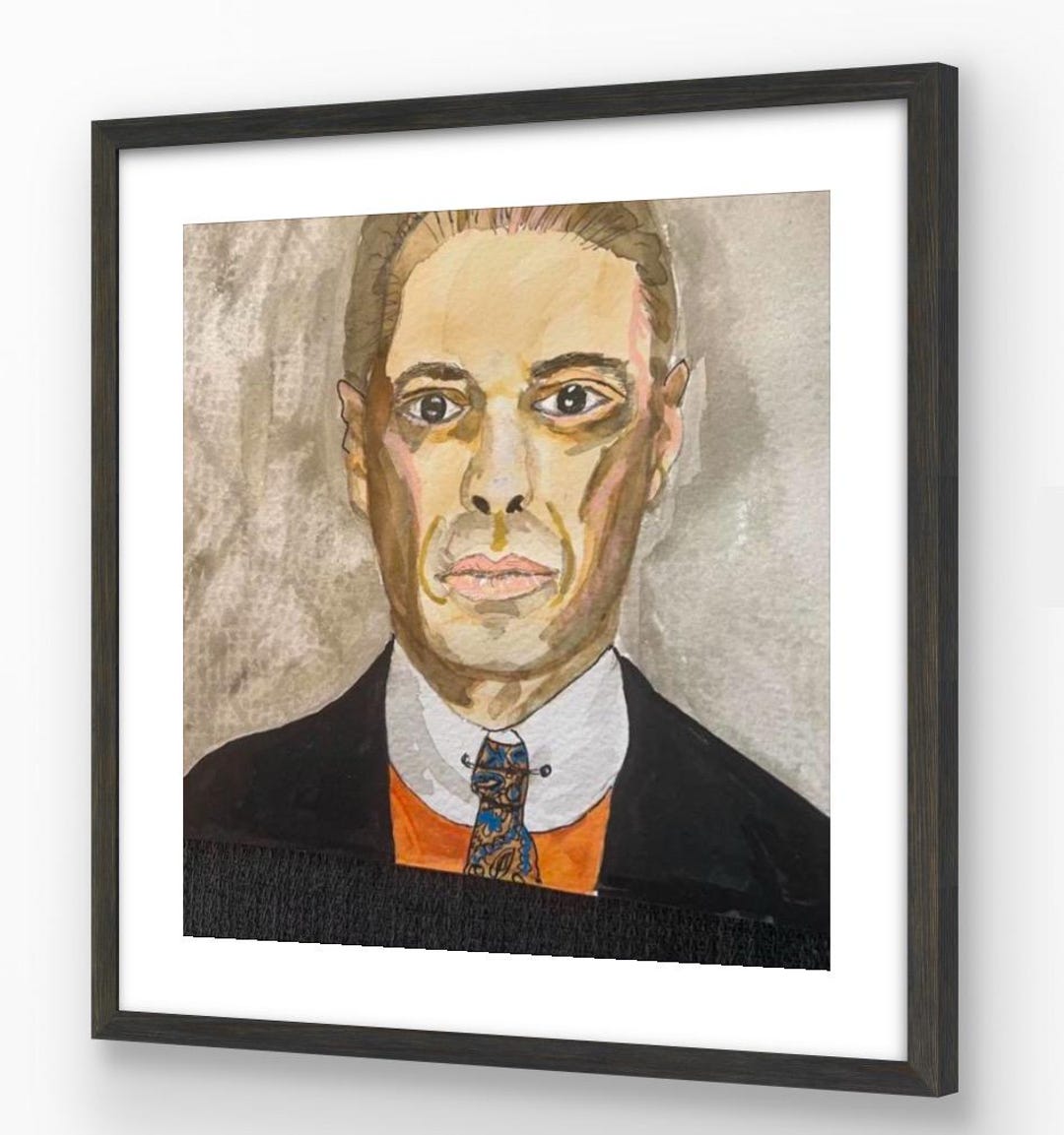 Watercolor Print of Steve Buscemi by Australian American Artist Eleanor ...