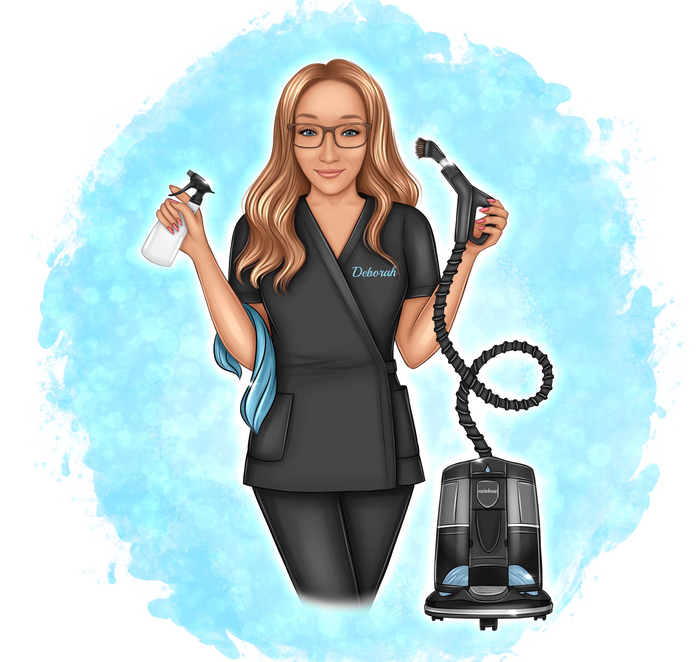 Custom Cartoon Logo, Digital Portrait, Logo Design, Small Business ...