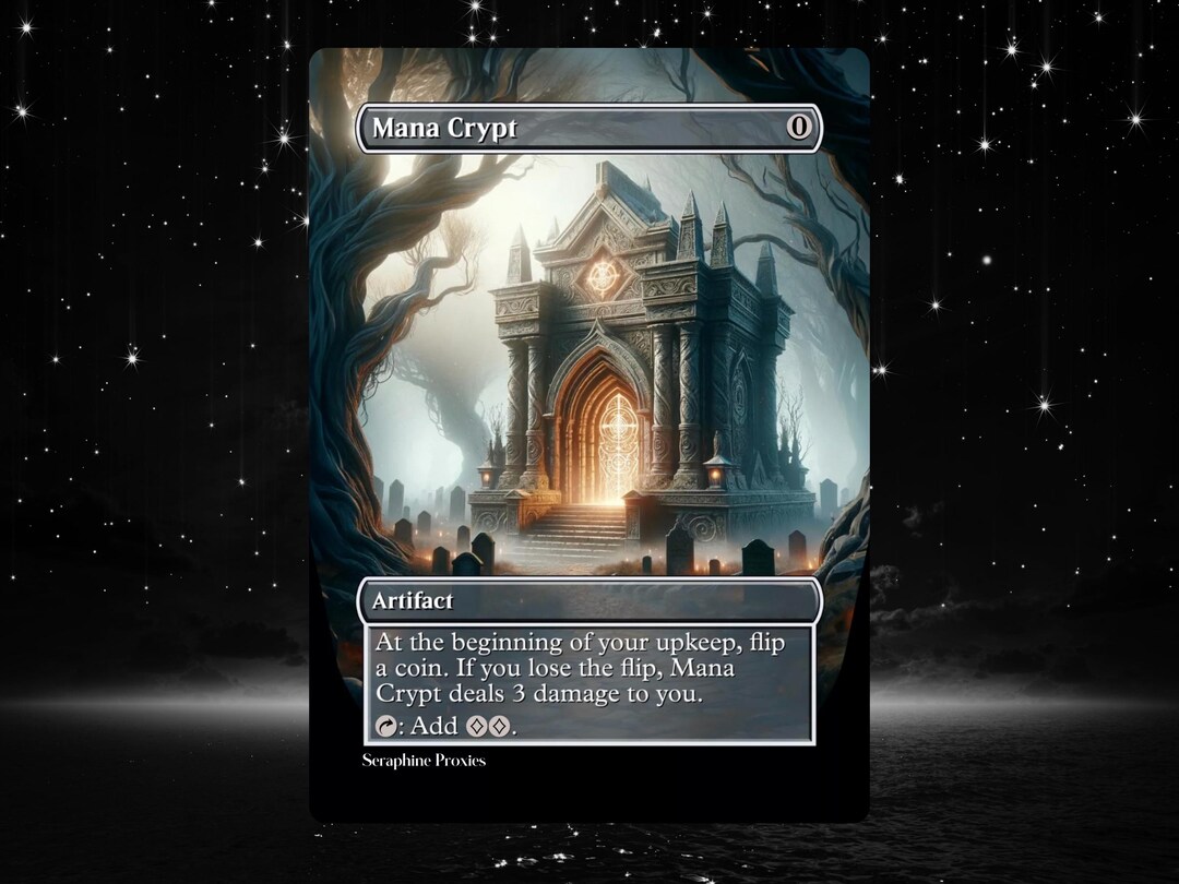 Mana Crypt Proxy Custom Proxy Card Proxies - Etsy