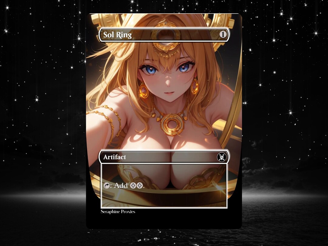 Sol Ring Proxy Custom Proxy Card Proxies - Etsy