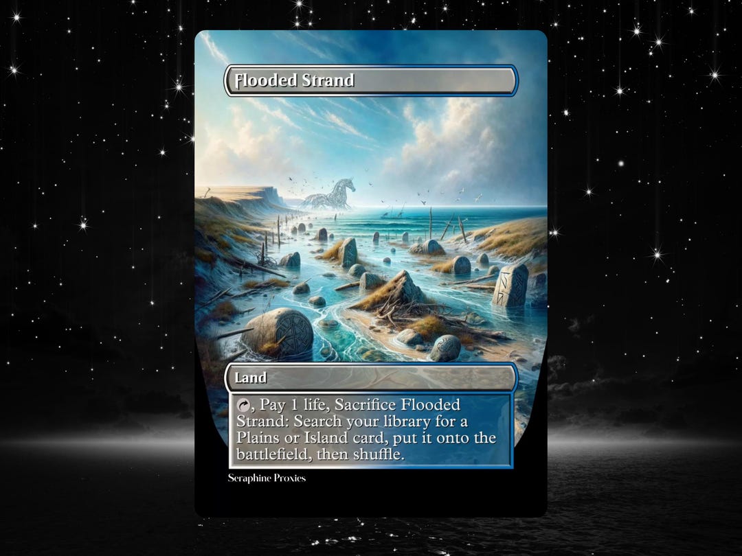 Flooded Strand Proxy Custom Proxy Card Proxies - Etsy