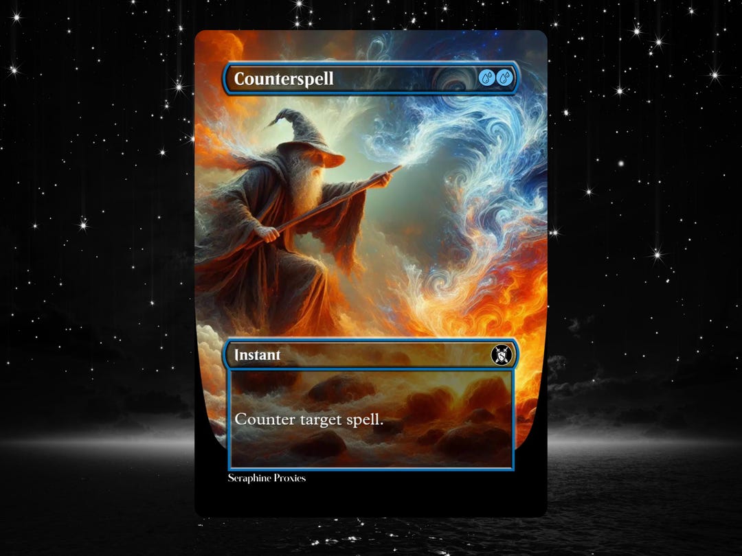 Counterspell Proxy Custom Proxy Card Proxies - Etsy