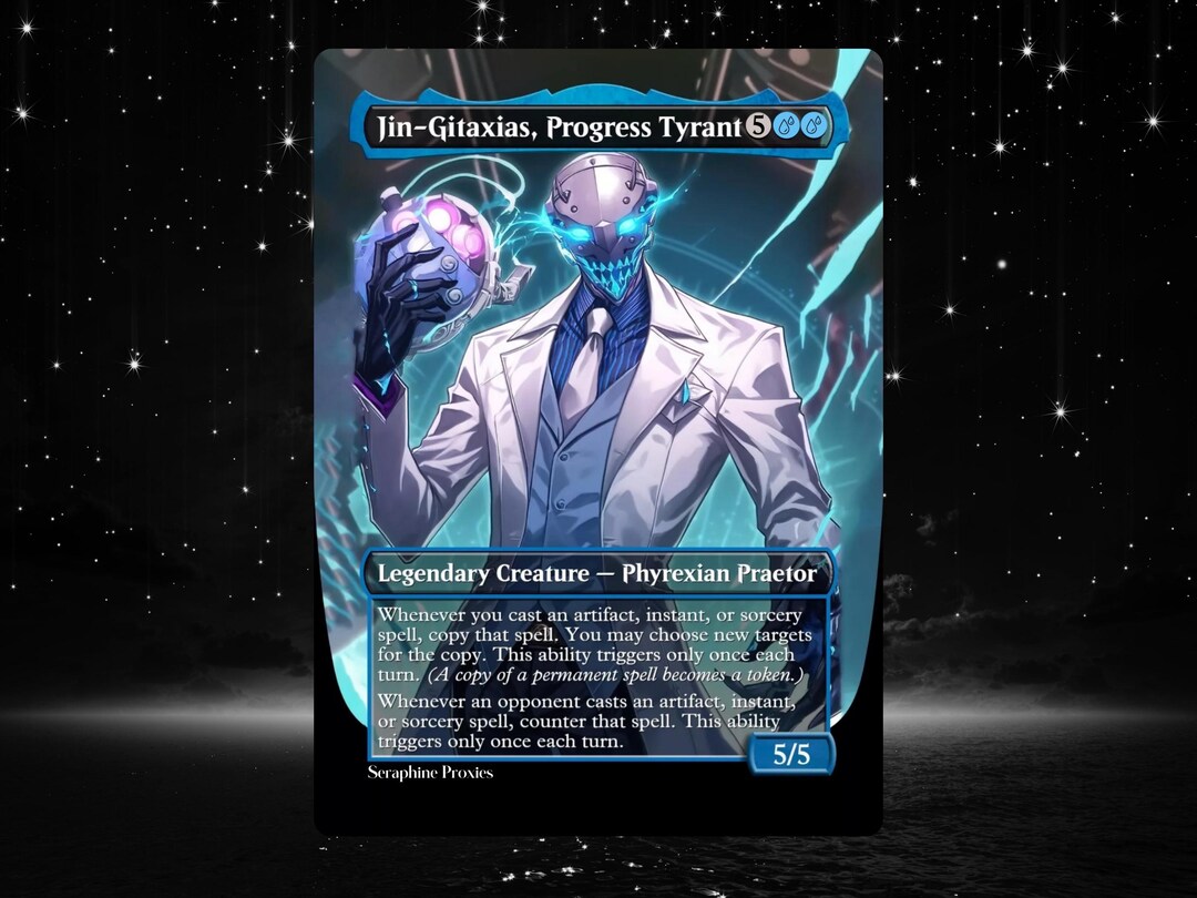 Jin Gitaxias Progress Tyrant Proxy Custom Proxy Card Proxies Etsy 9374