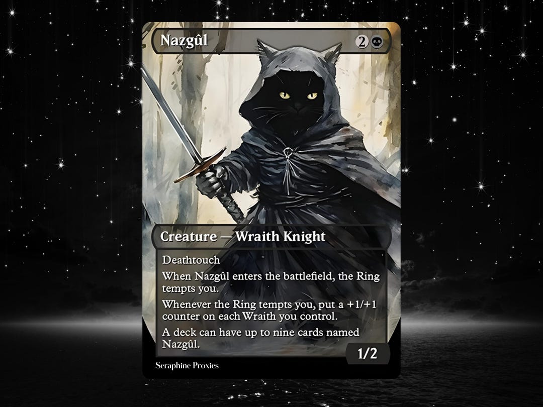 Nazgul Proxy Custom Proxy Card Proxies - Etsy