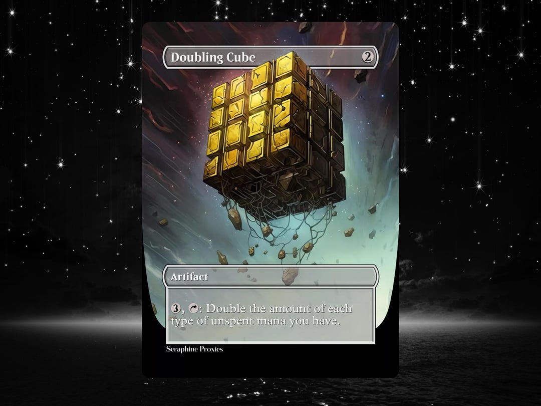 Doubling Cube Proxy Custom Proxy Card Proxies - Etsy