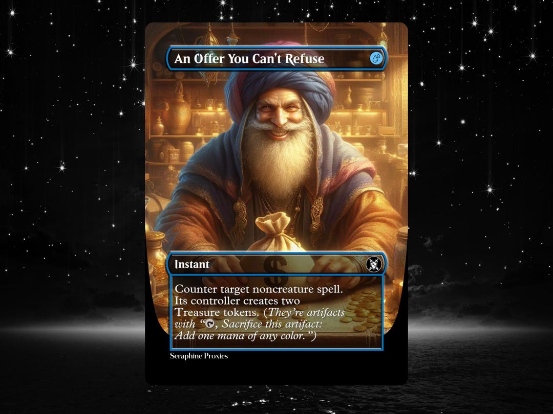 An Offer You Can't Refuse Proxy Custom Proxy Card Proxies - Etsy