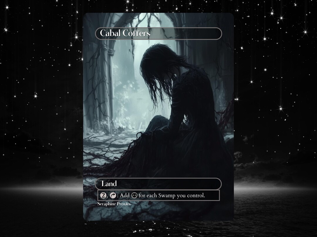 Cabal Coffers - Proxy Full Art Custom Altered Art Card - Etsy