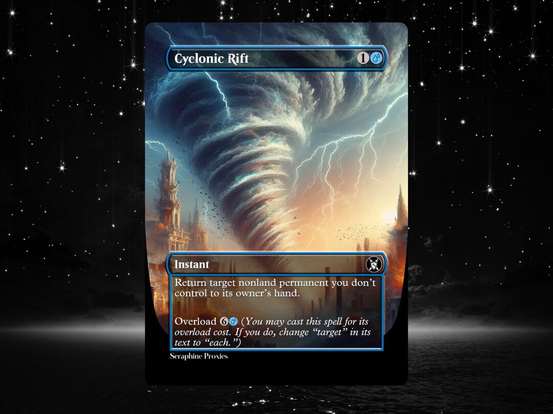 Cyclonic Rift Proxy Custom Proxy Card Proxies - Etsy