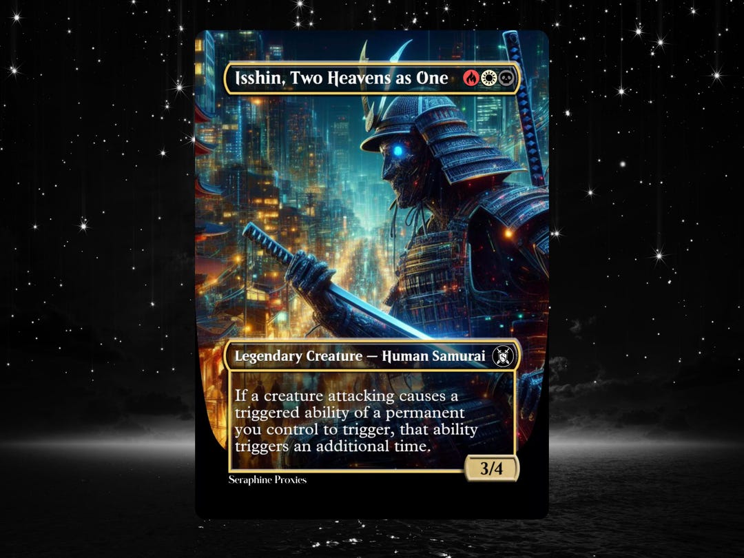 Isshin, Two Heavens as One Proxy Custom Proxy Card Proxies - Etsy