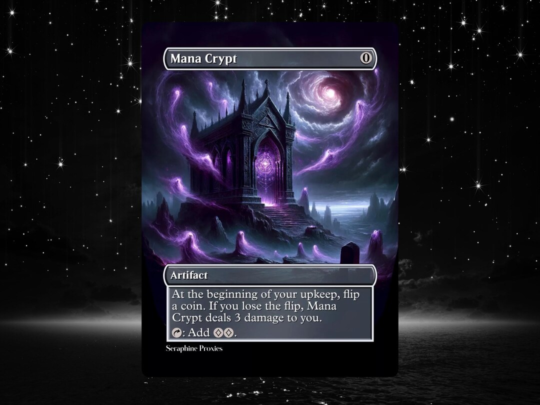 Mana Crypt Proxy Custom Proxy Card Proxies - Etsy