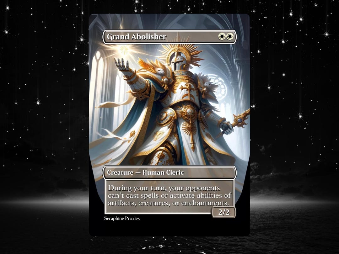 Grand Abolisher Proxy Custom Proxy Card Proxies - Etsy