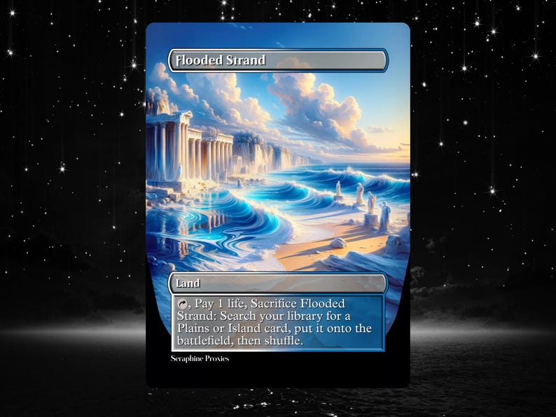 Flooded Strand Proxy Custom Proxy Card Proxies - Etsy