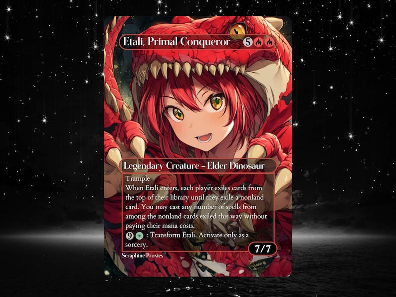 Etali, Primal Conqueror / Etali, Primal Sickness - Proxy Full Art ...