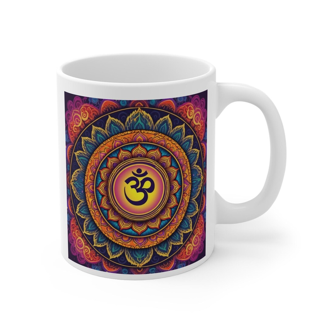 Buddhist Ohm Symbol #2 - 11oz Mug - Etsy