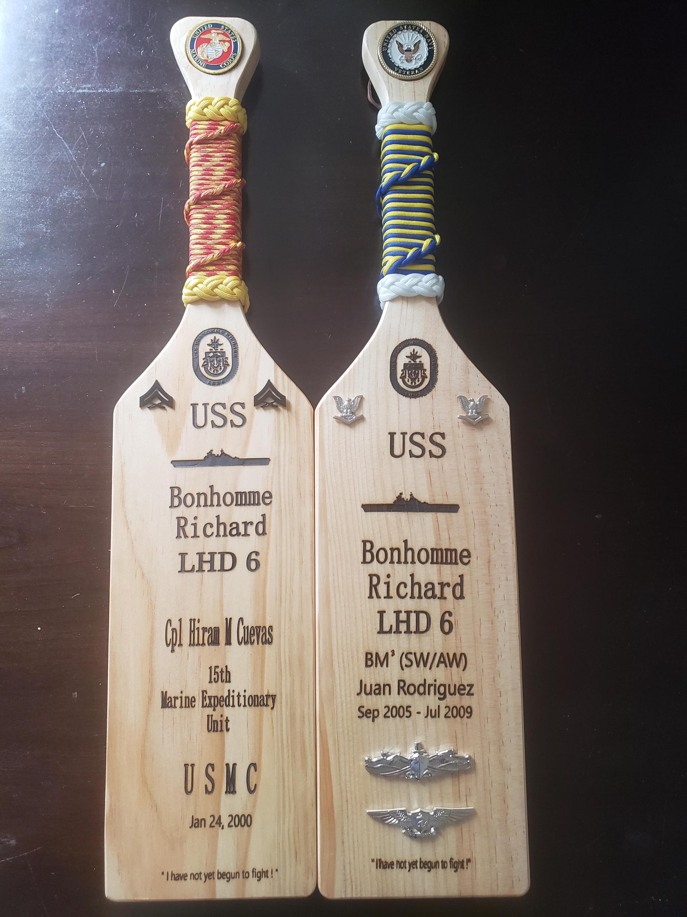 Personalized/customized Military Paddles - Etsy