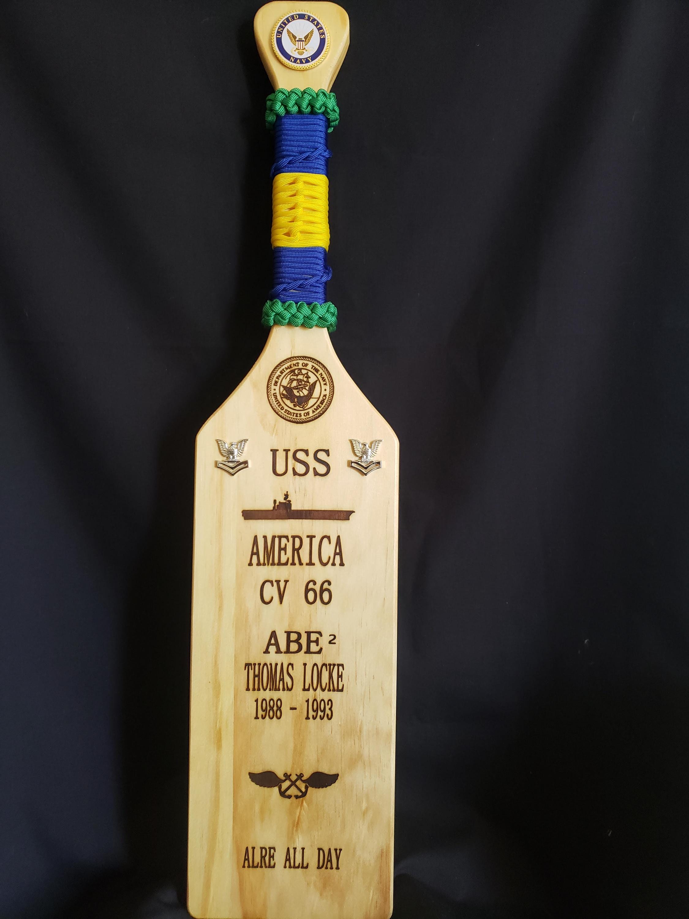 Personalized/customized Military Paddles - Etsy