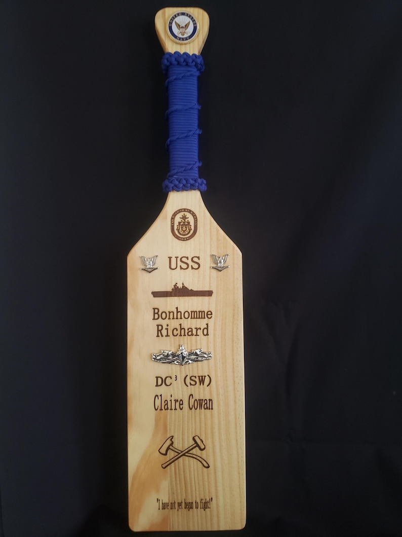Personalized/customized Military Paddles - Etsy