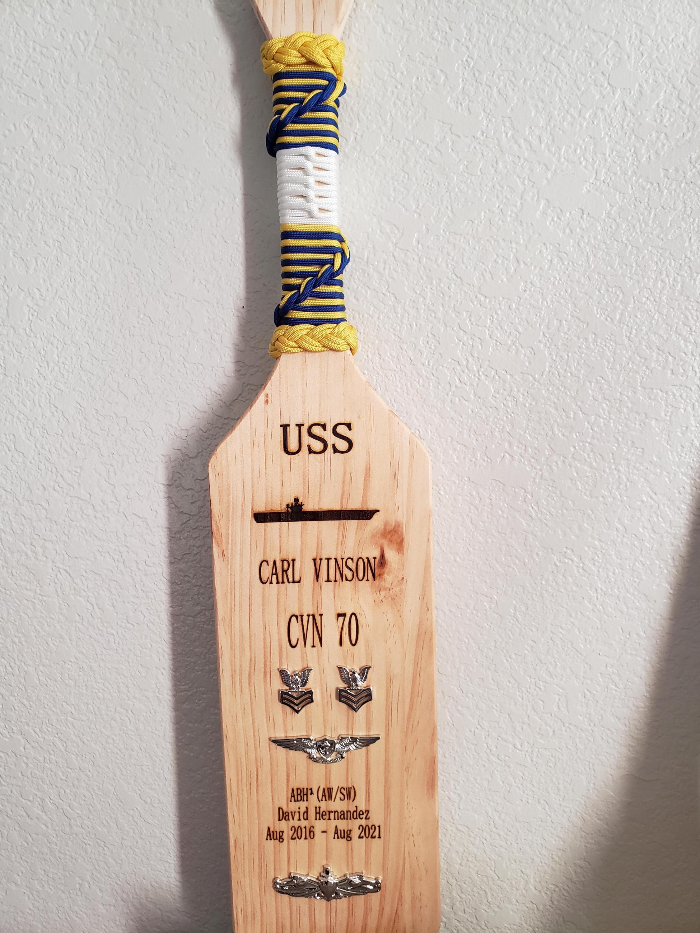 Personalized/customized Military Paddles - Etsy