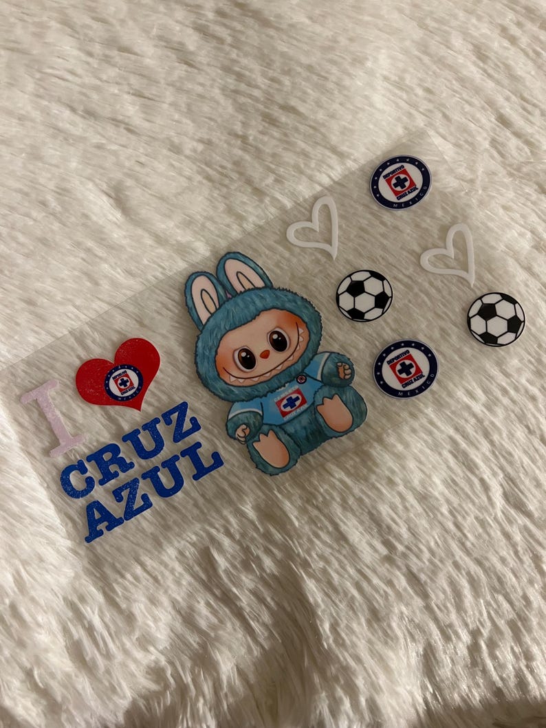 Labubu Soccer Teams Cup Wraps - Etsy