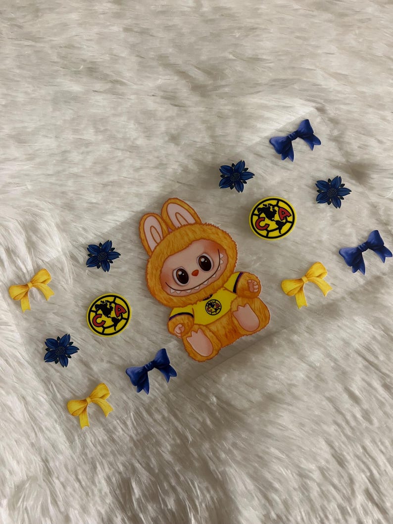 Labubu Soccer Teams Cup Wraps - Etsy