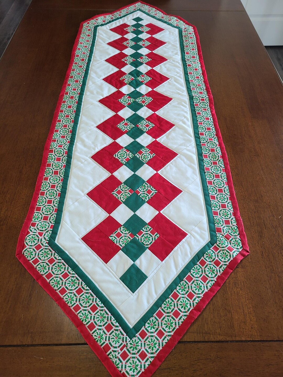Christmas Table Runner - Etsy