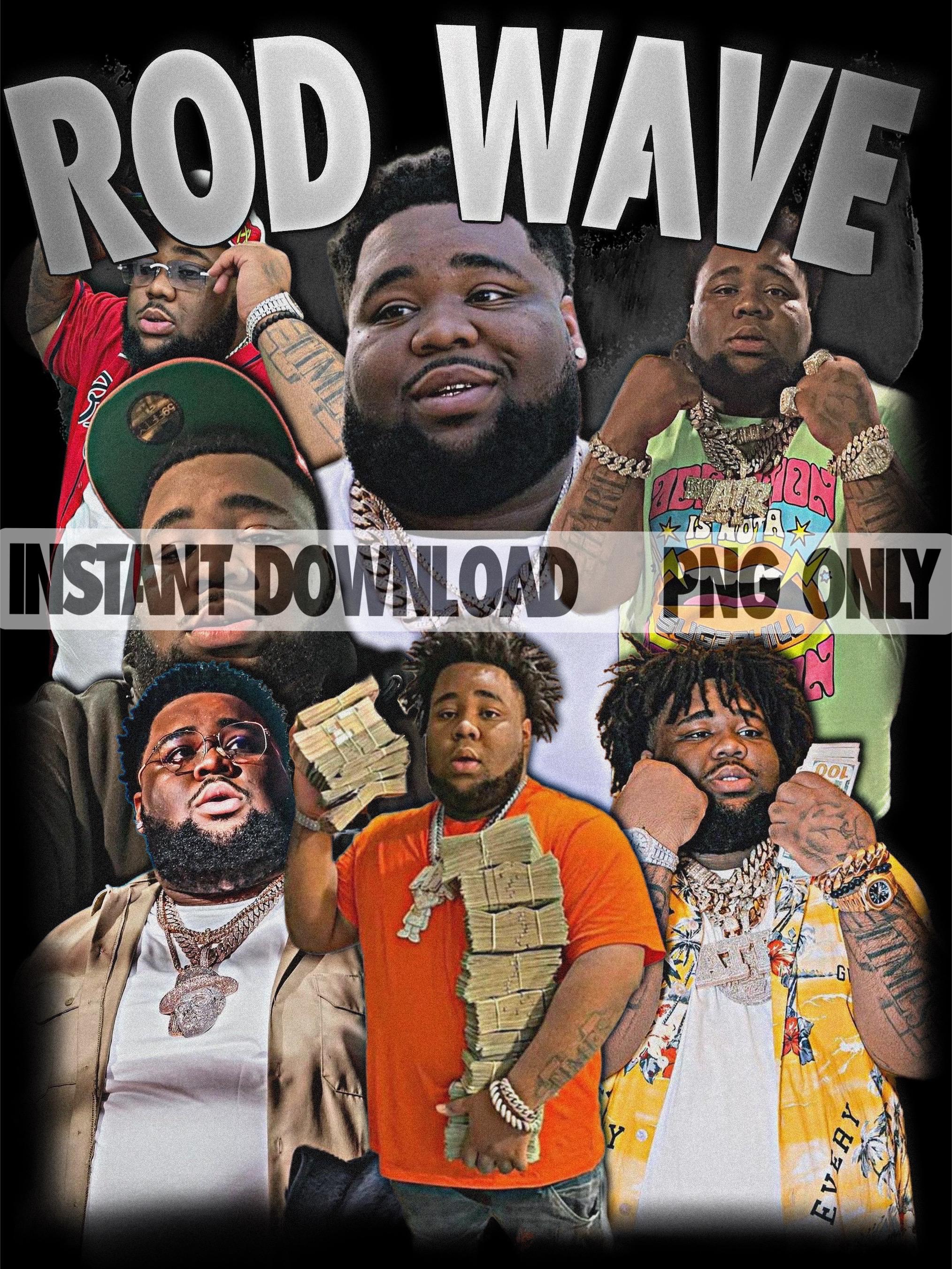 Rod Wave Fan Art digital Png Download - Etsy