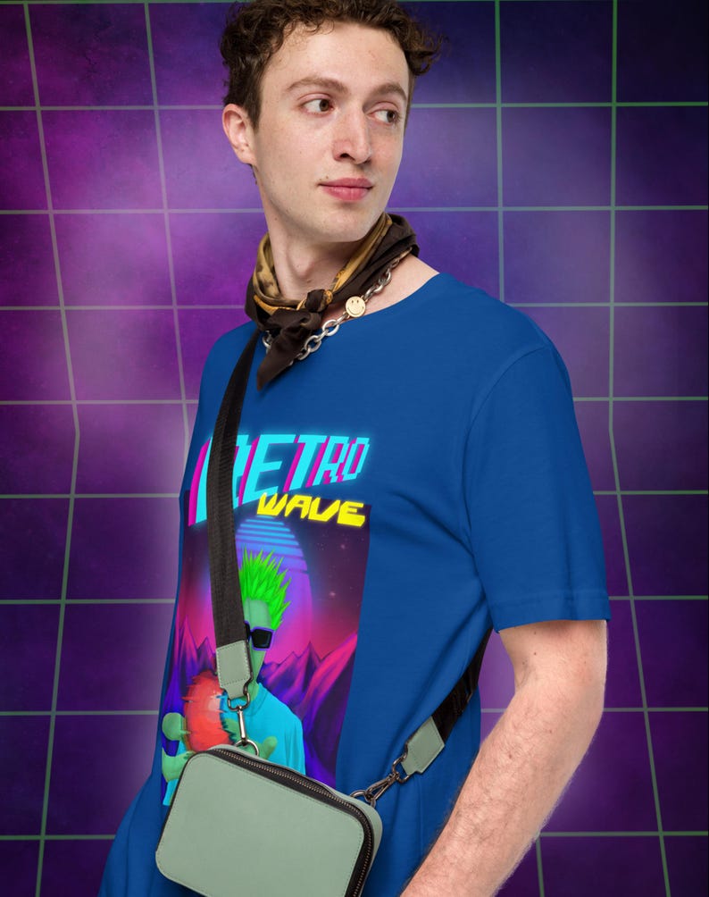 Cyberpunk Retrowave Shirt - Neon 80s Vaporwave Graphic Tee - Etsy