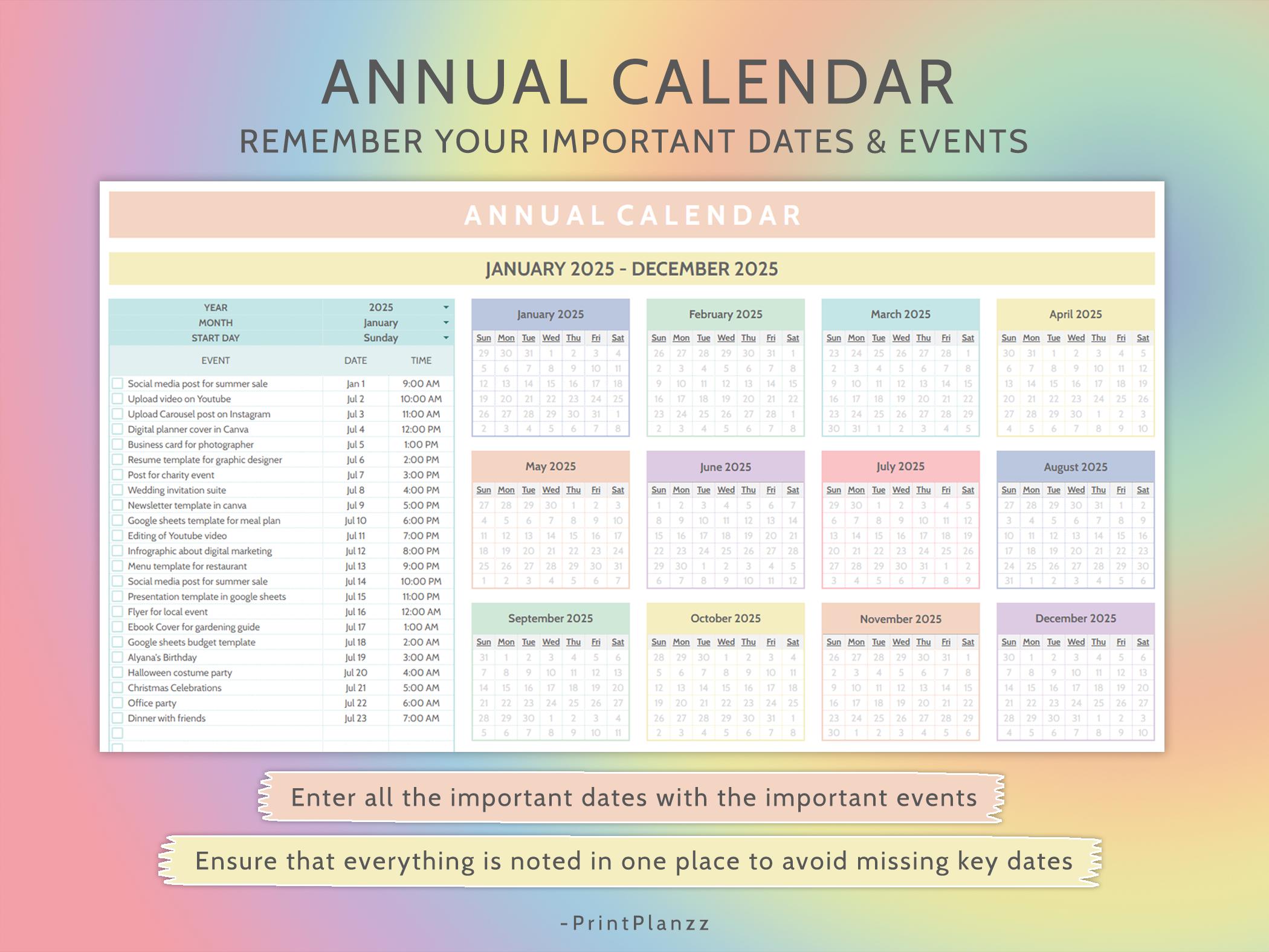 Monthly Calendar Spreadsheet Editable Monthly Calendar Google Sheet ...