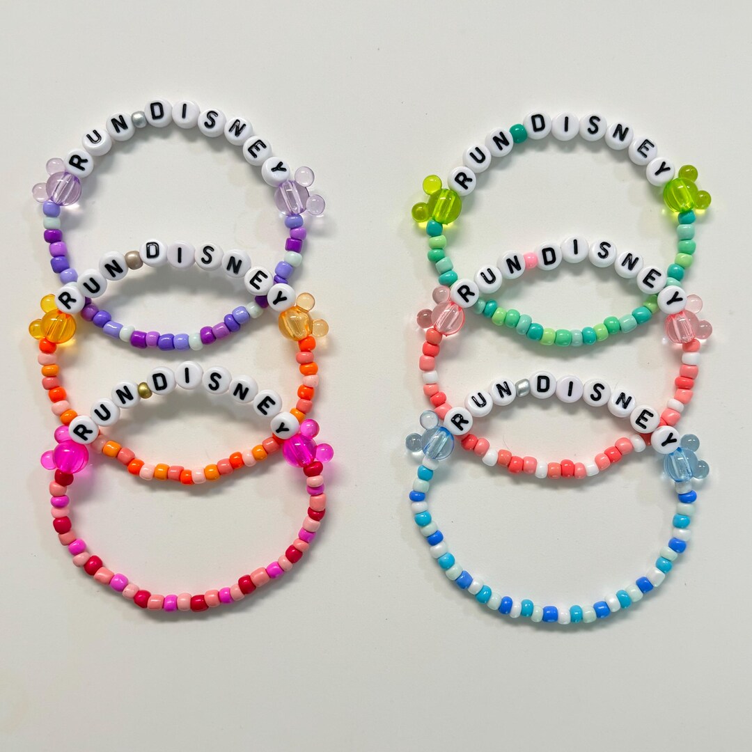 Run Disney Bracelets - Etsy