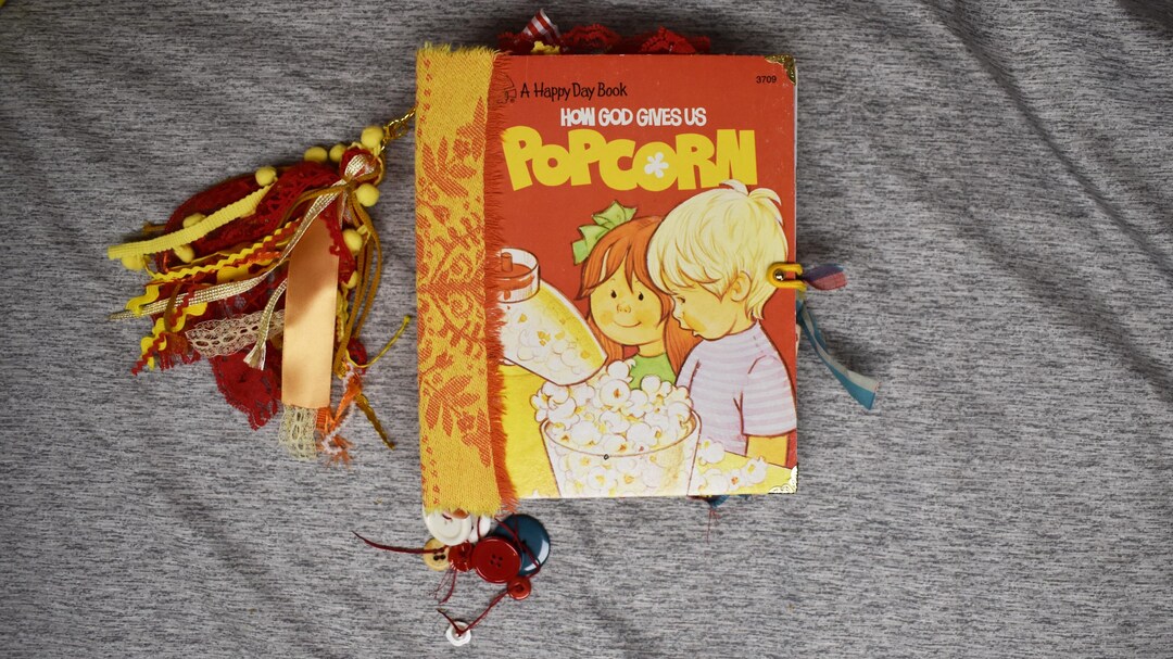 Popcorn Junk Journal - Etsy
