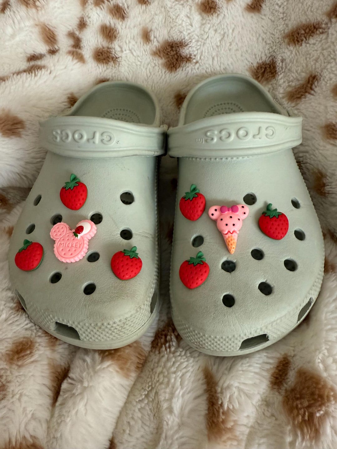 Strawberry Sweet Treat Croc Charms - Etsy