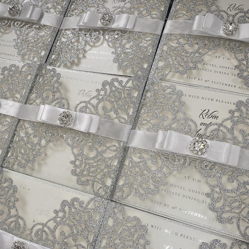 Laser Cut Invites - Etsy