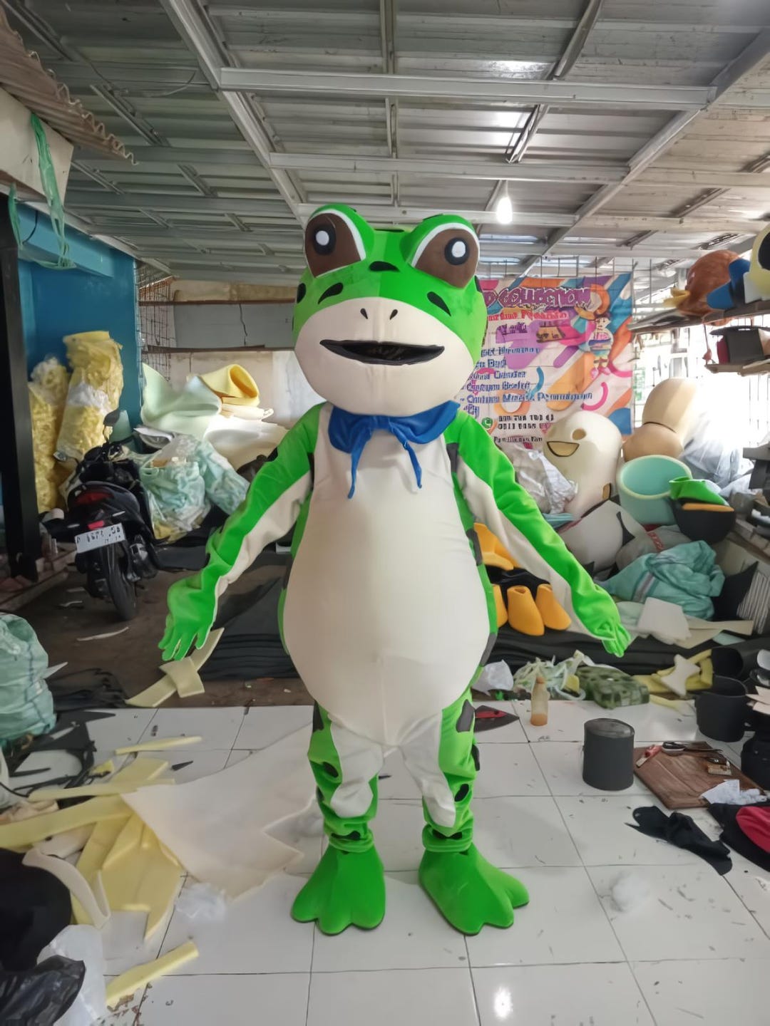 Funny Mascot Frog Doll Costume Duck Bee Unicorn Animal Rabbit Deer ...