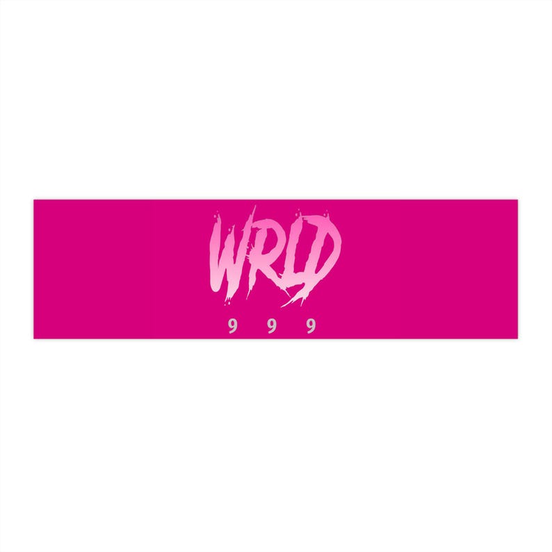 JUICE WRLD 999 Bumper Sticker Premium Vinyl Bumper Sticker Juice Wrld ...