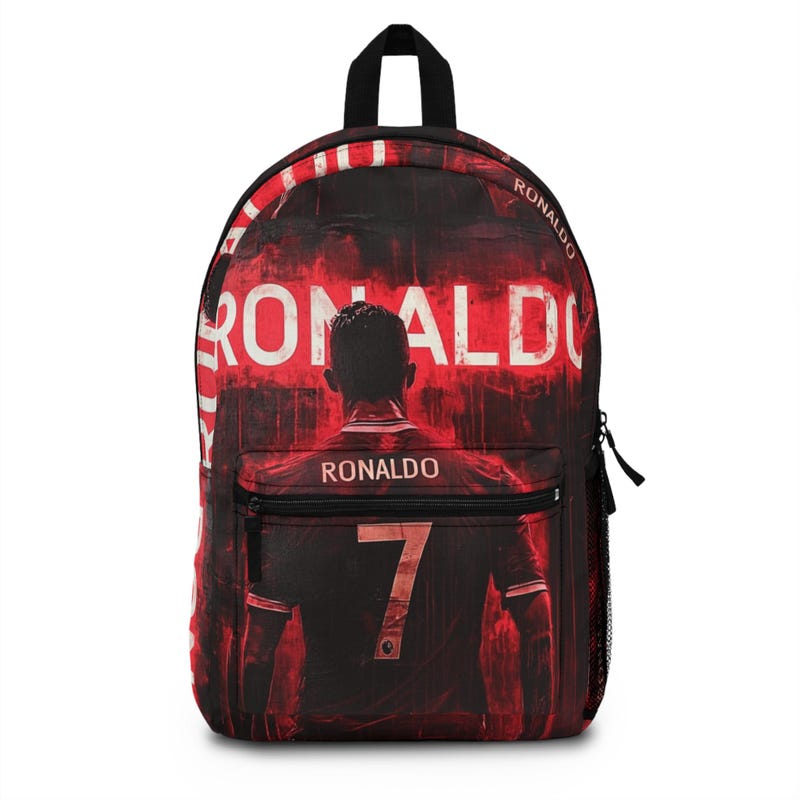 Cristiano Ronaldo Backpack - Etsy