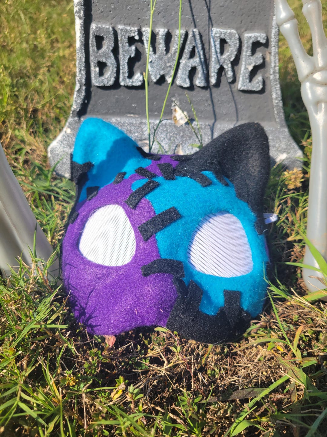 Franken-cat Therian Mask - Etsy