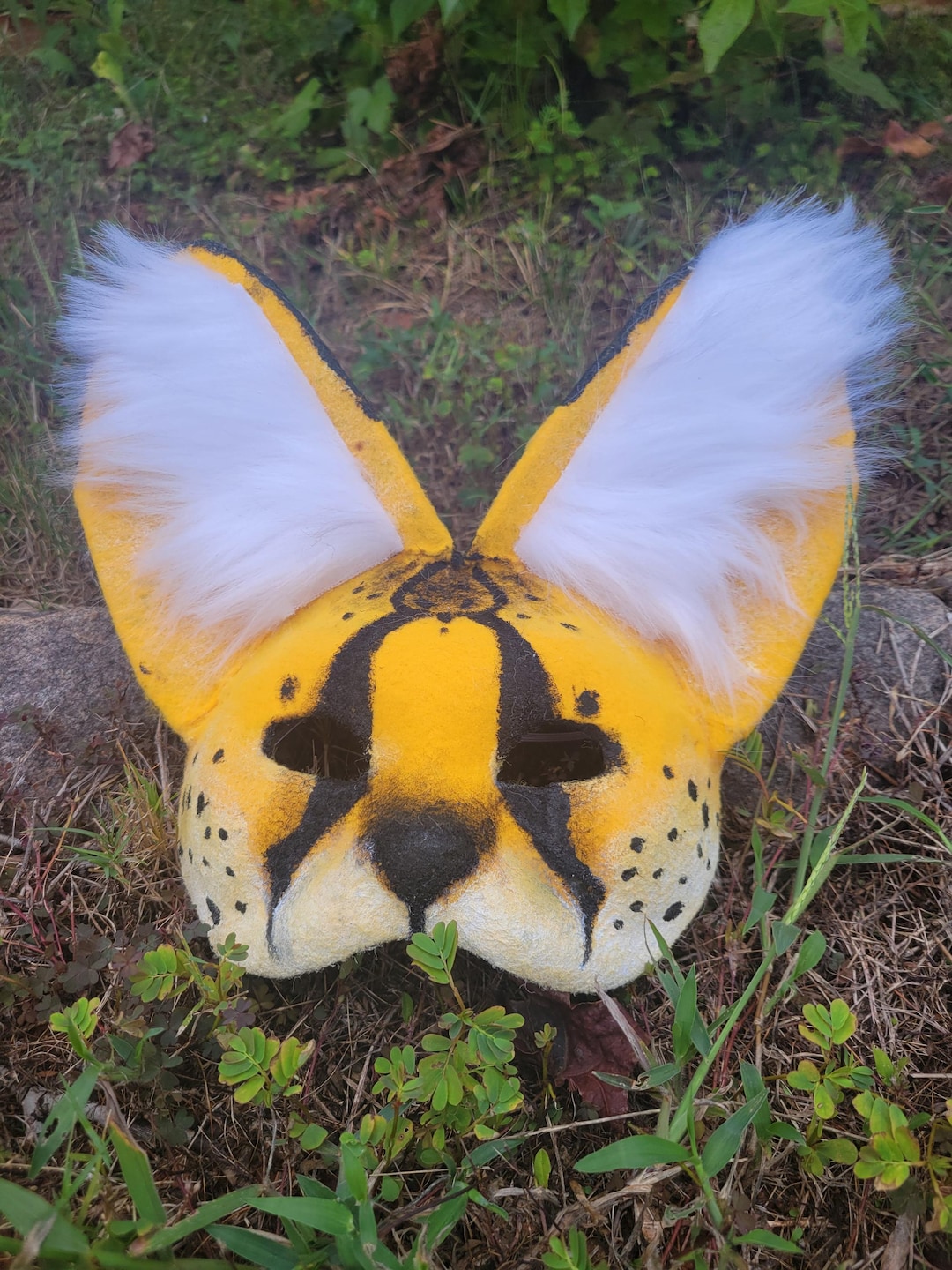 Serval Cosplay Therian Mask - Etsy