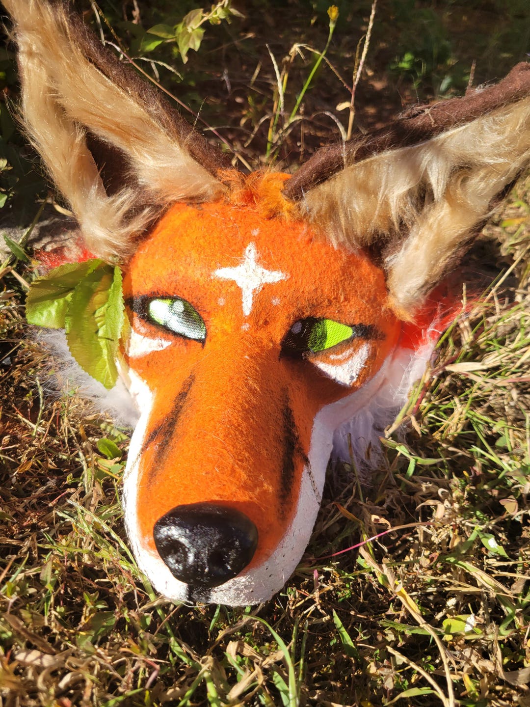 Red Fox Mask - Etsy