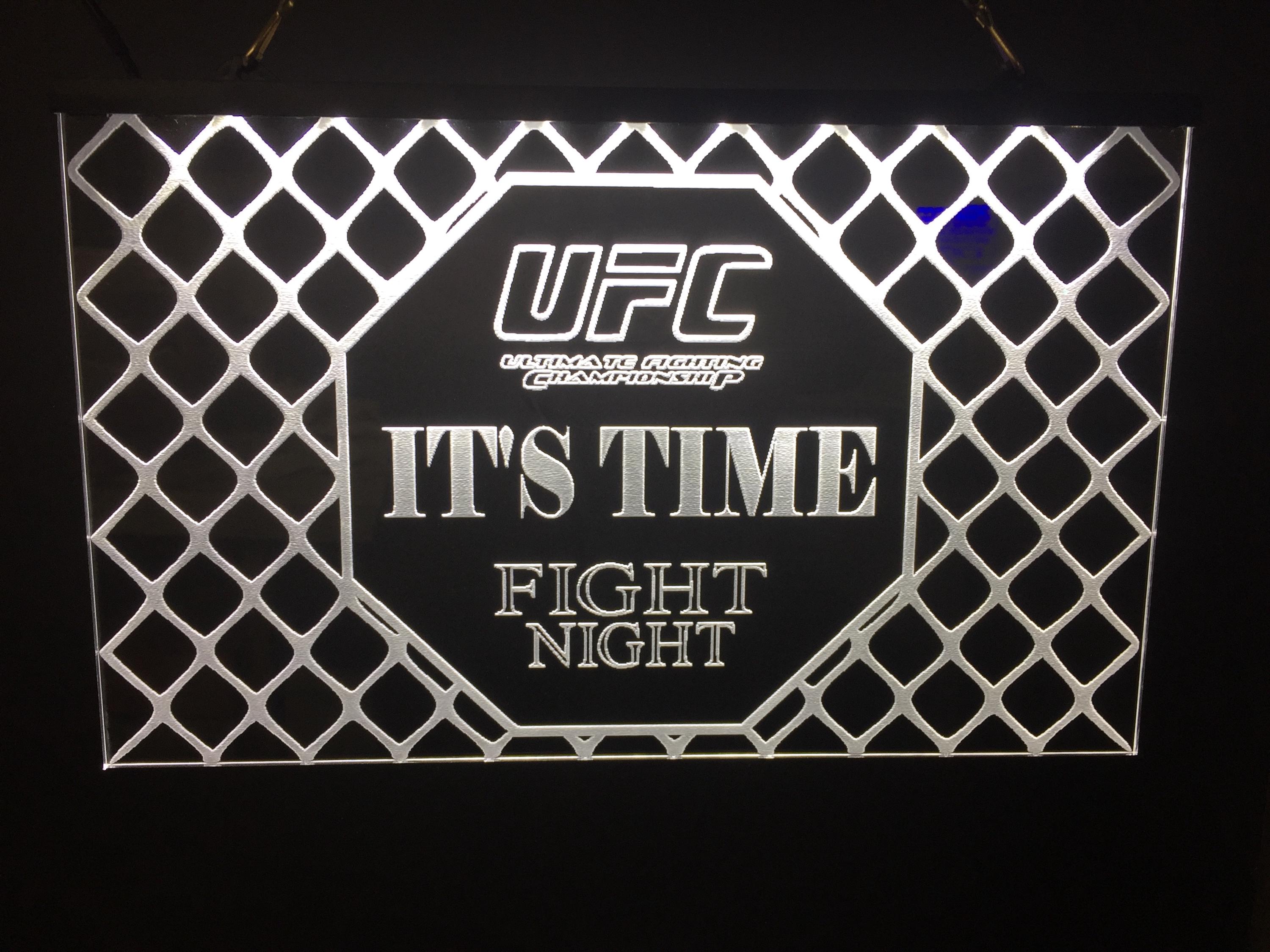 Ufc Sign Led Light - Etsy