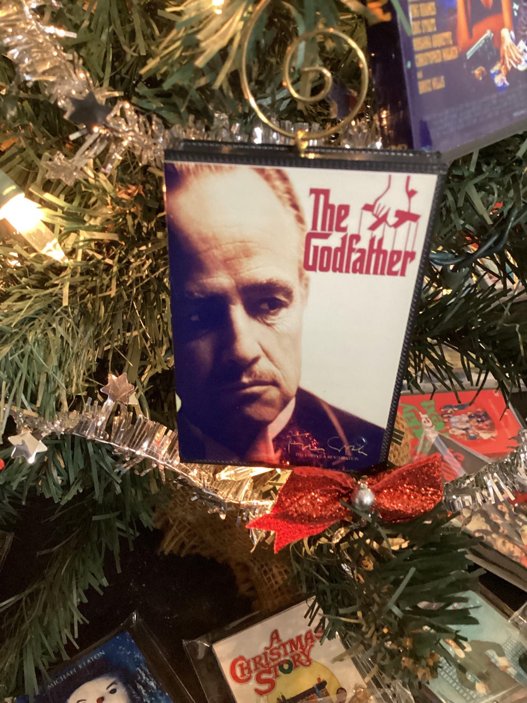 The Godfather Mini Dvd Ornament - Etsy