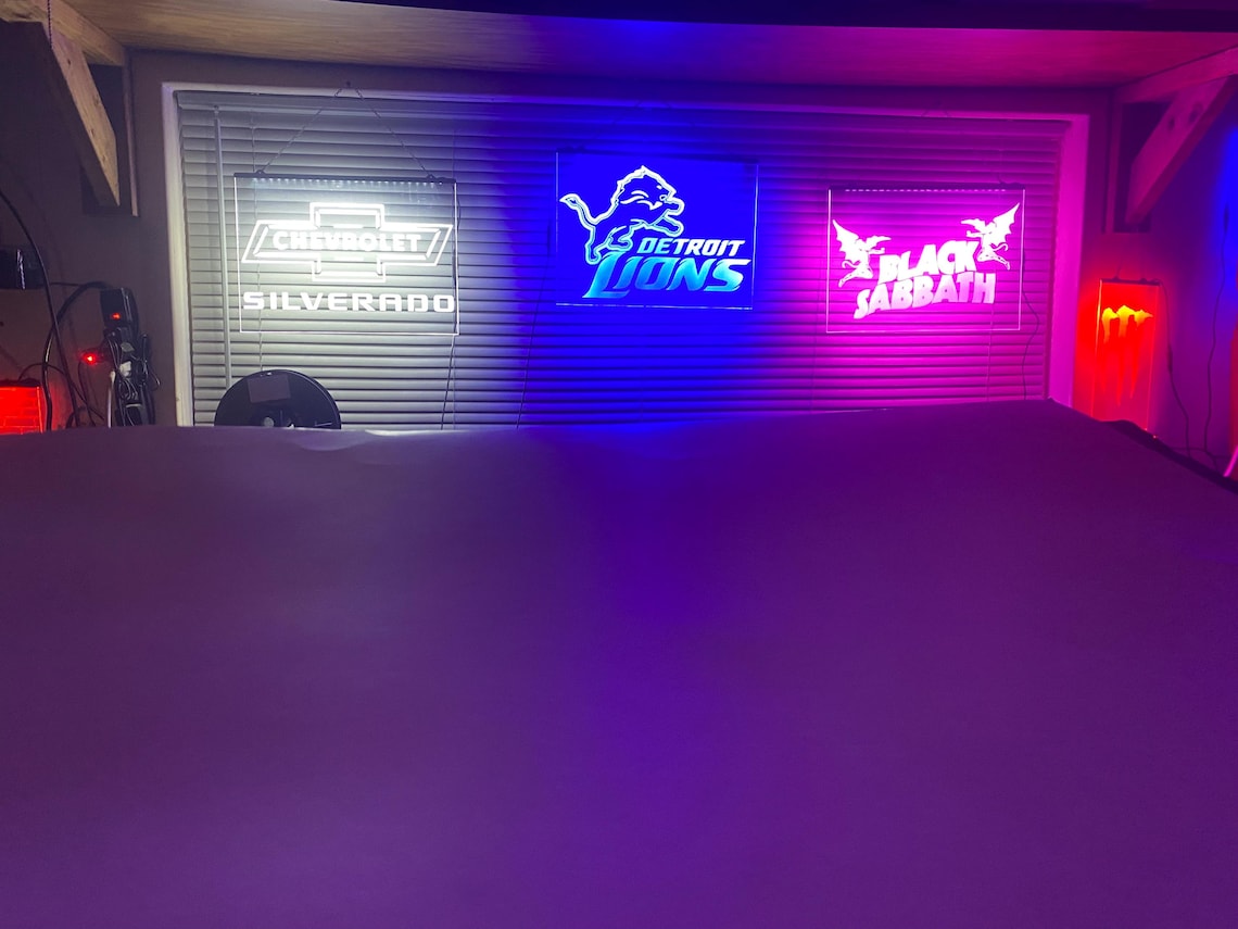 Chevy Bowtie Light Sign Led Acrylic - Etsy