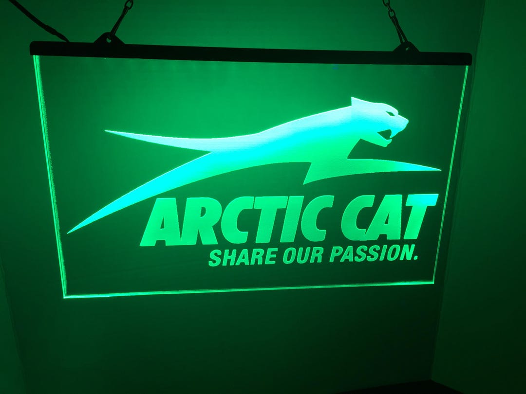 Arctic Cat Light Sign Led Acrylic - Etsy