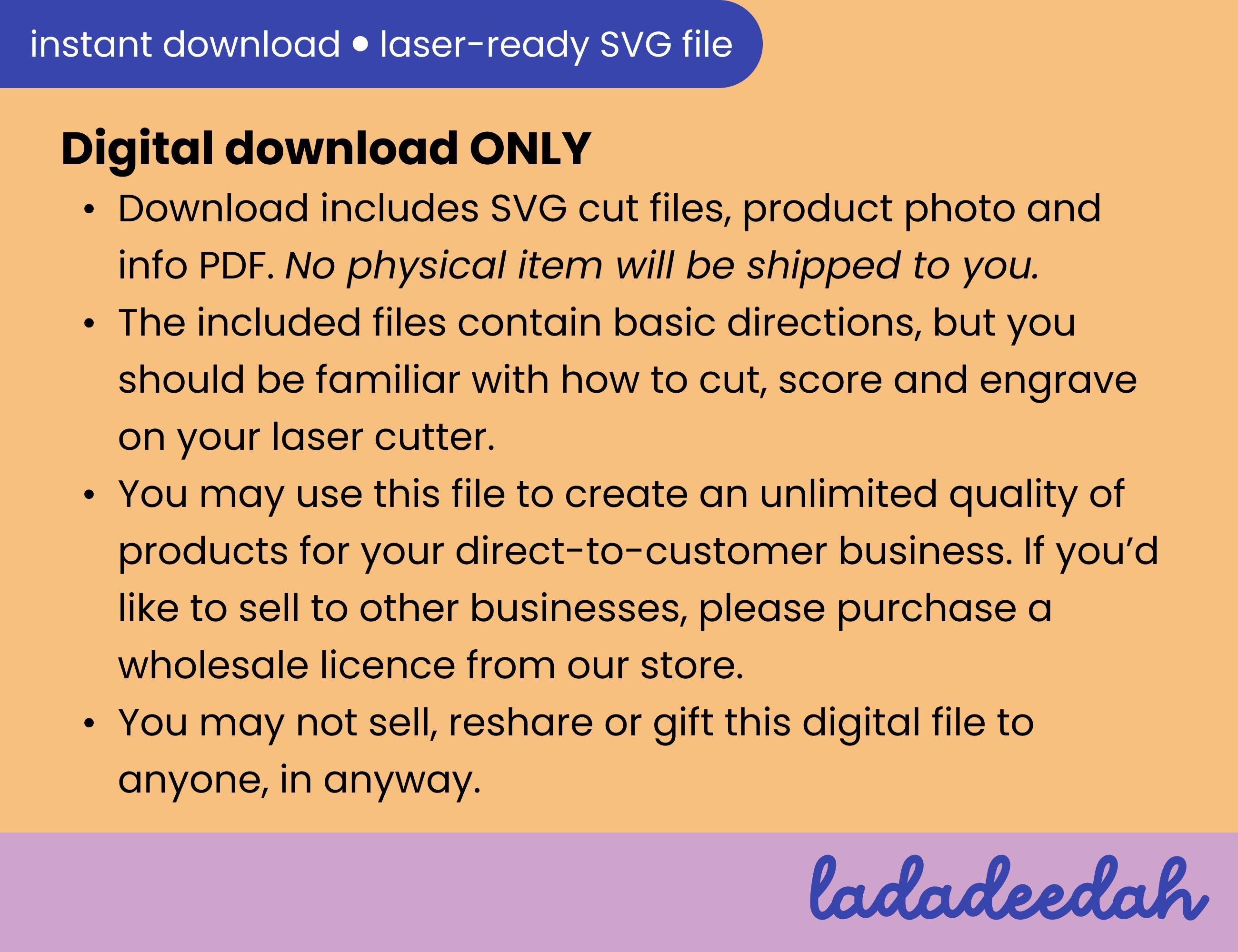 Simple Heart Paperclip Bookmark - Laser SVG File - Commercial Use - Etsy