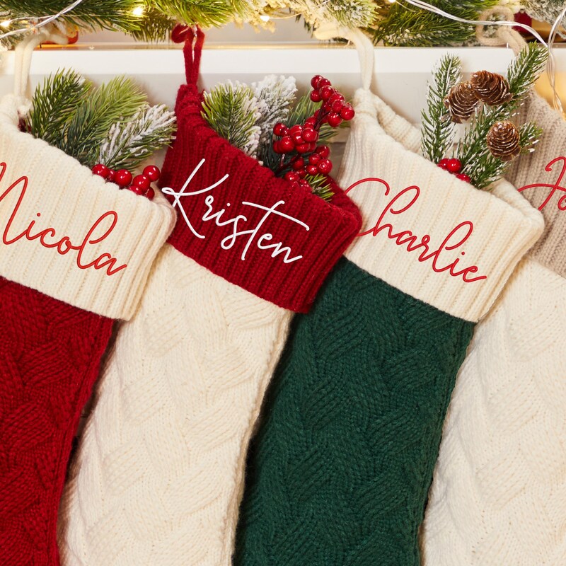 Stocking With Name - Etsy