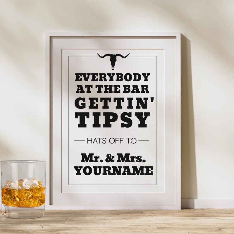 Western Bar Sign - Etsy